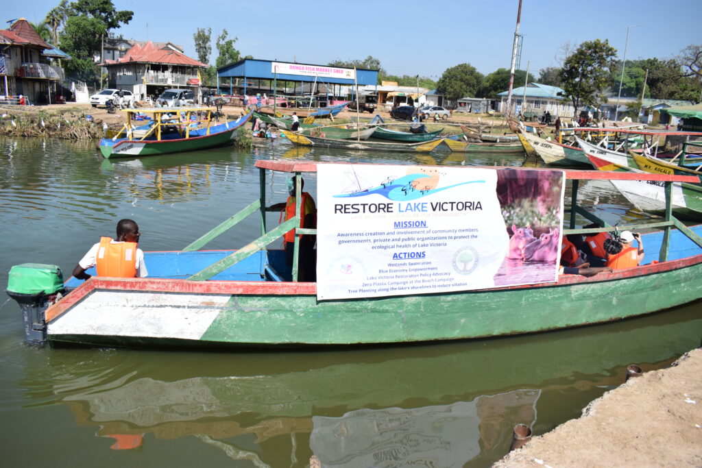Youths lead campaign to restore Lake Victoria