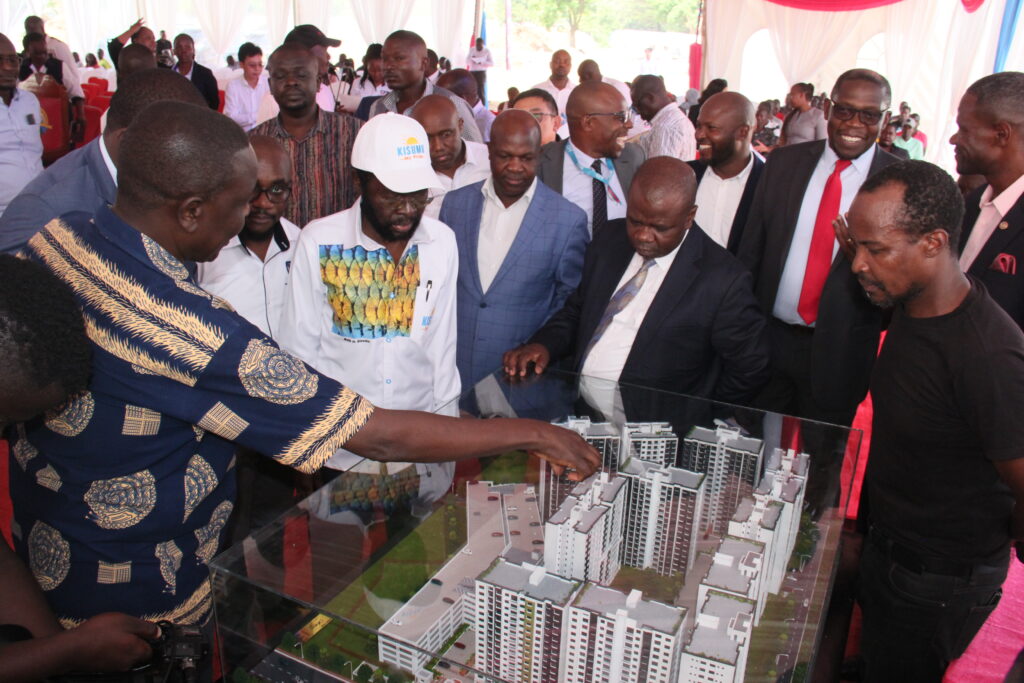 It is 1, 200 units for new Kisumu's Anderson housing project