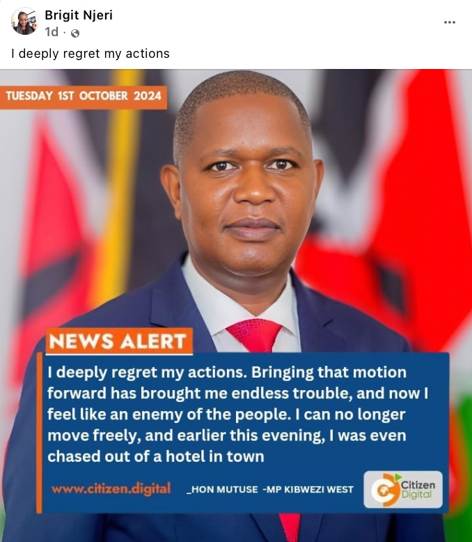 FAKE: This graphic purportedly quoting MP Mutuse Mwengi isn’t from ...